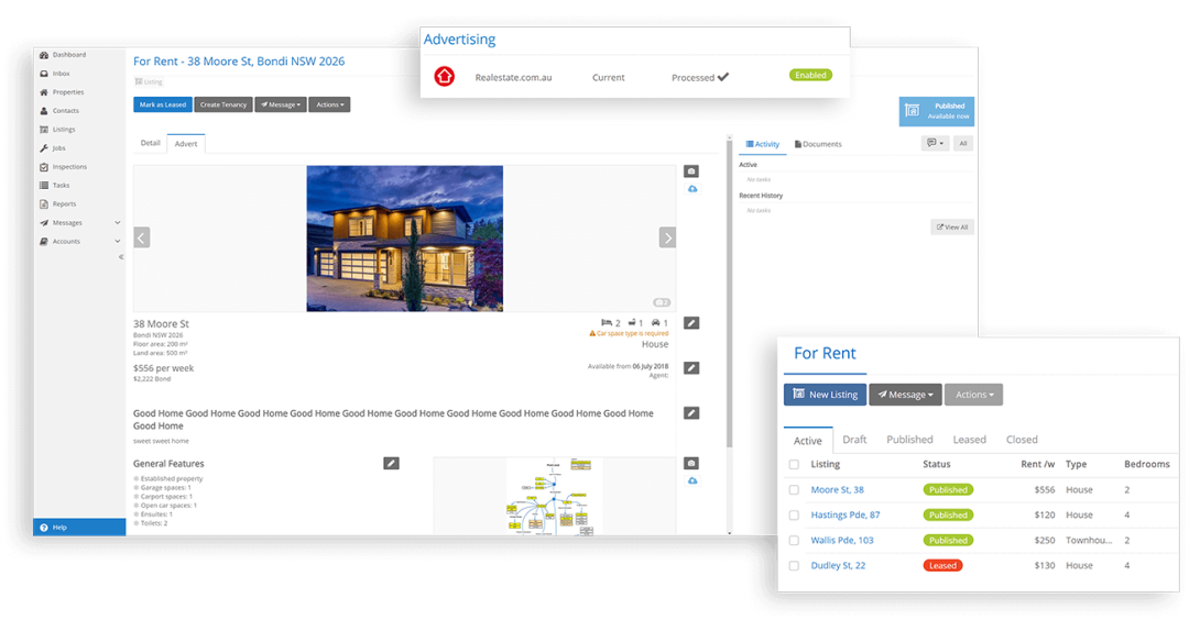 Cloud Property Management Software Features - PropertyMe