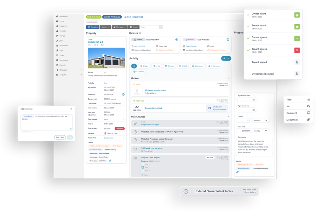 Cloud Property Management Software Features - PropertyMe